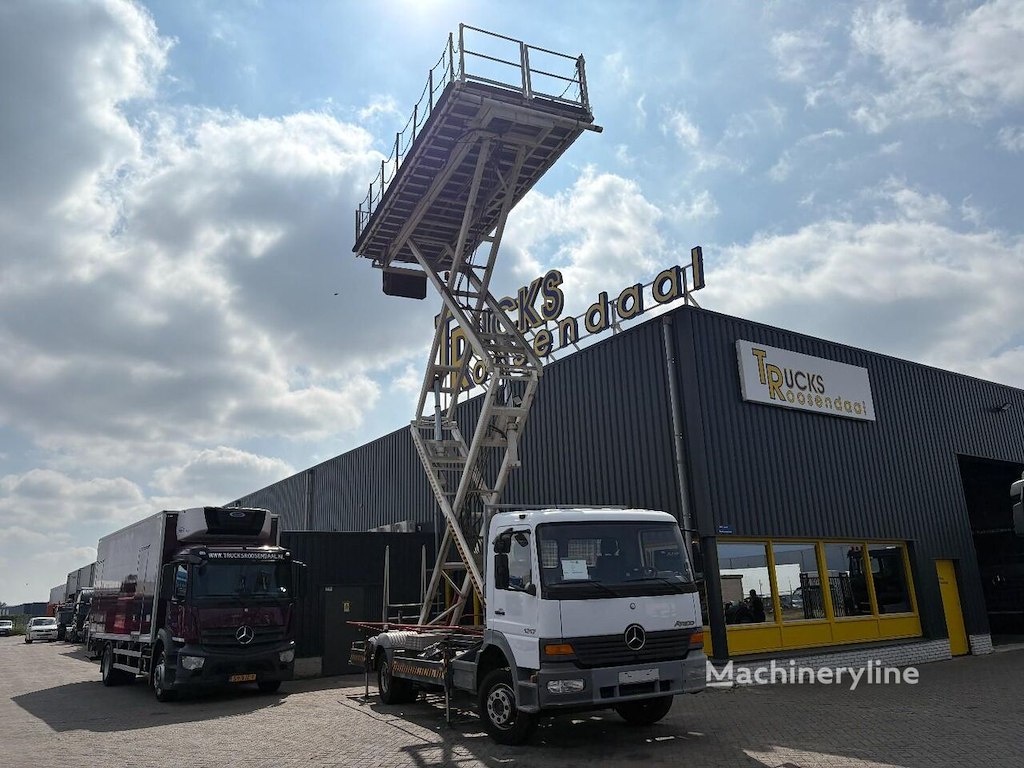 Mercedes-Benz ATEGO 1317 + DOLL AERIAL PLATFORM 10 meters + 3236 KM + tunnel/m auto dizalica s korpom