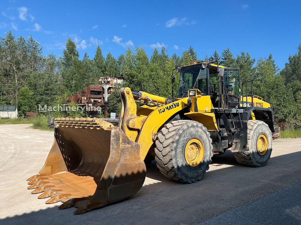 Komatsu WA500-6 Central Lubrication | Scale prednji utovarivač