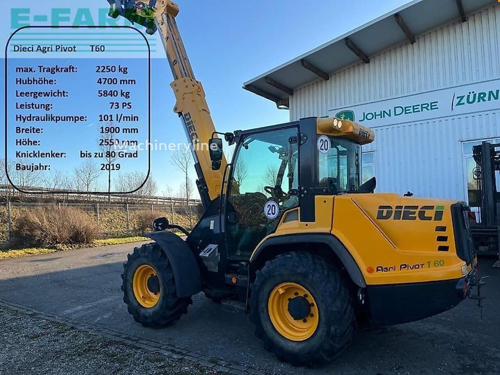 Dieci Agri Pivot t60 teleskopski prednji utovarivač