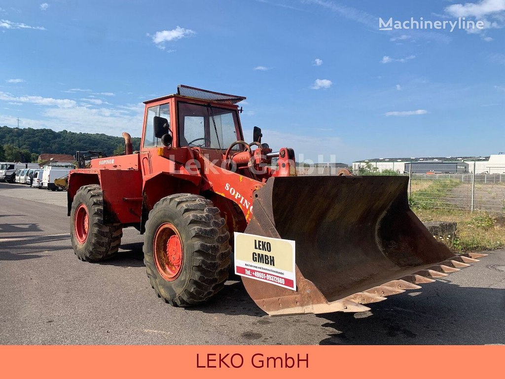 HANOMAG B14C 1 Löffel Gesamtgewicht 13000kg prednji utovarivač