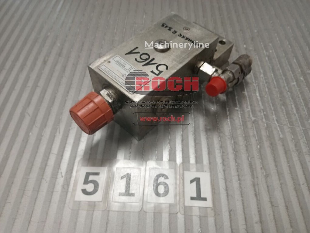ZAMEK SIŁOWNIKA OIL CONTROL 08477770723501D 5009395 za Liebherr A312 bagera