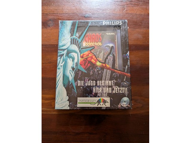 Sealed Chaos Control PC CD-ROM Big Box Game (1995)
