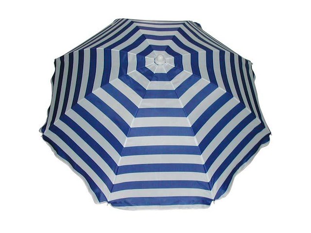 Suncobran na Pruge Plavo Beli - 180 cm - 15-181