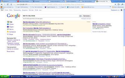 Servis računara - Izrada i optimizacija web sajtova