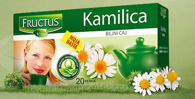 Filter i rinfuzni čajevi - Klasični čajevi - Kamilica