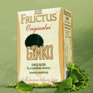 Filter i rinfuzni čajevi - Namenski čajevi - Ginko
