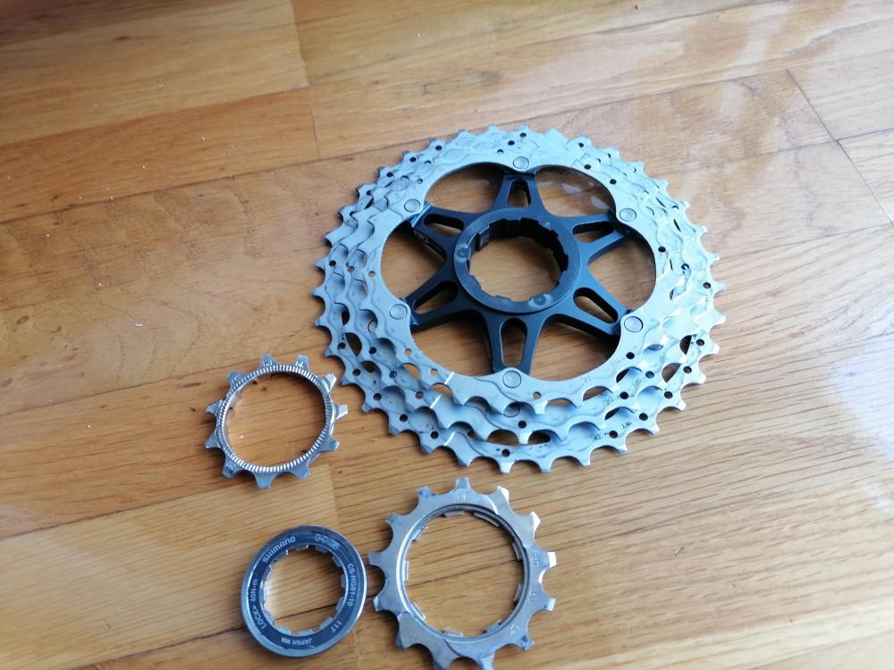 Kaseta Shimano Hg 81 - 10 za delove