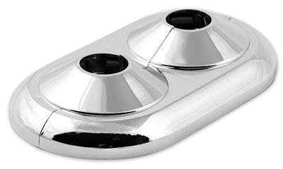 Dupla otvarajuca Rozetna Chrome finish