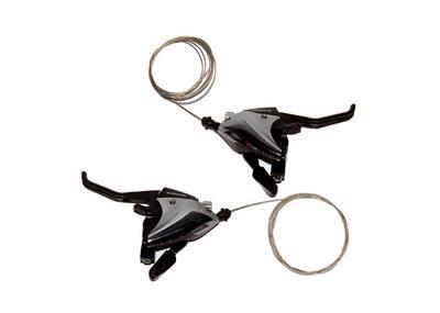 RUCICE MENJACA SHIMANO STI ST-EF60 3X7 silver