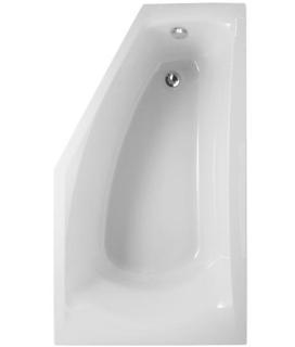 Oprema za kupatilo AQUA HOME - Kade AQUAESTILL - TIRENA ASIMETRIČNA