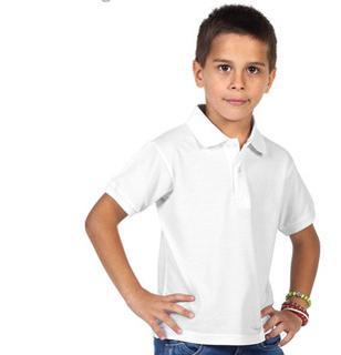 AZZURRO KIDS Bela majica