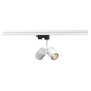 3-fazni Šinski sistemi - BIMA II LAMP HEAD, WHITE, GU10, 2X50W MAX., INCL. 3P.-ADAPTER