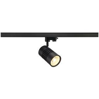3-fazni Šinski sistemi - STRUCTEC LED 22W, OKRUGLA, CRNA