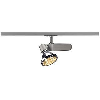 1-fazni Šinski sistemi - D-RECTION 35W GU6,5 SPOT, SILVERGREY, INCL. 1-PHASE ADAPTER