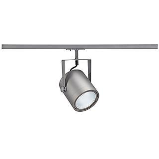 1-fazni Šinski sistemi - EURO SPOT LED DISK 800, 4000K, 60°, INCL. 1-PHASE ADAPTER, SILVERGREY