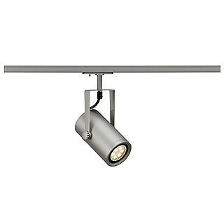 1-fazni Šinski sistemi - EURO SPOT FORTIMO IN SPOT MODULE, 3000K, 24°, INCL. 1-PHASE ADAPTER, SILVERGREY