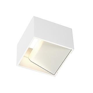 Zidna rasveta -LOGS IN zidna lampa, kvadratna, bela, 5W LED, 3000K
