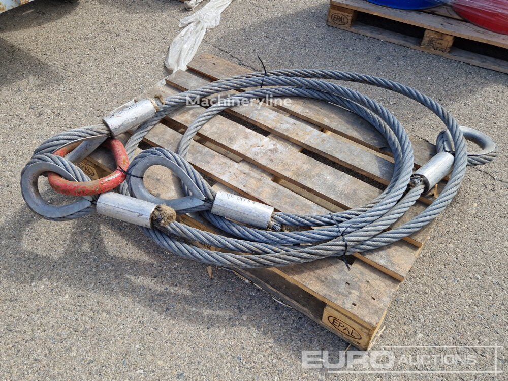 Prodaje se Wire Rope Slings ostalu opremu za dizanje na aukciji