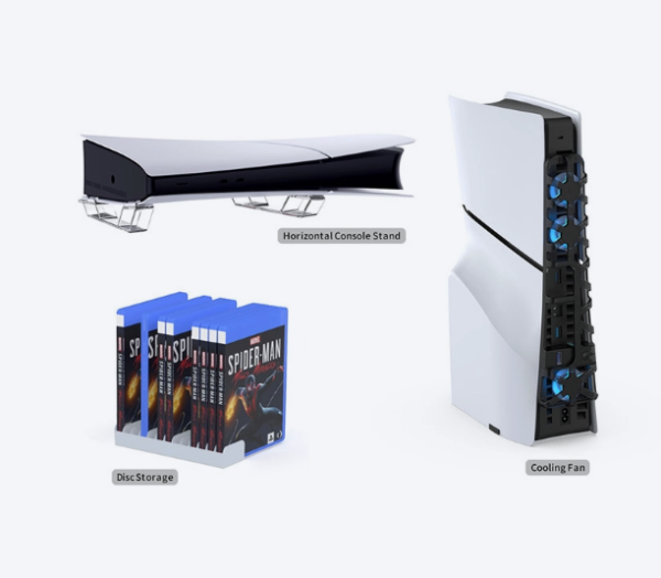 Cooler DOBE 3 in 1 PS5 Slim Kit TP5-35129
