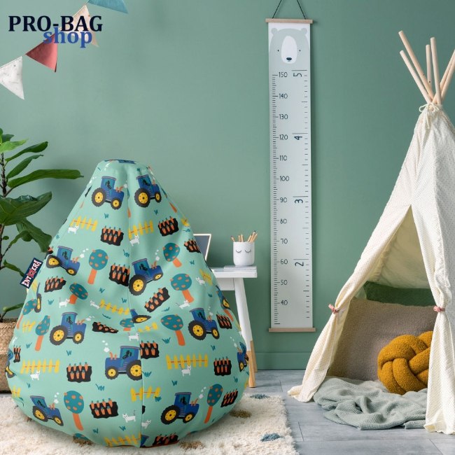 Lazy Bag - Malo seoce i plavo traktorče - 026