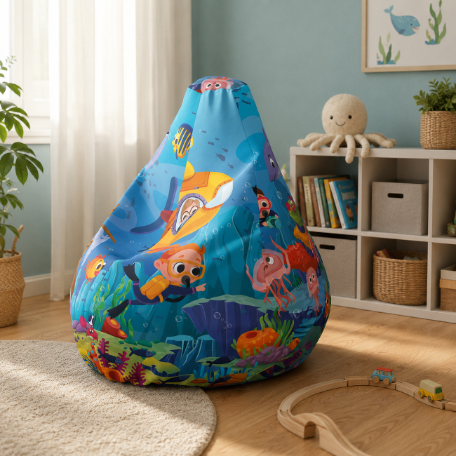 Dečiji Lazy Bag - Podvodni istražitelji - 180