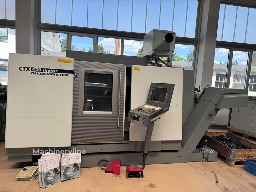 Prodaje se Gildemeister CTX 420 linear V3 strug za metal na aukciji