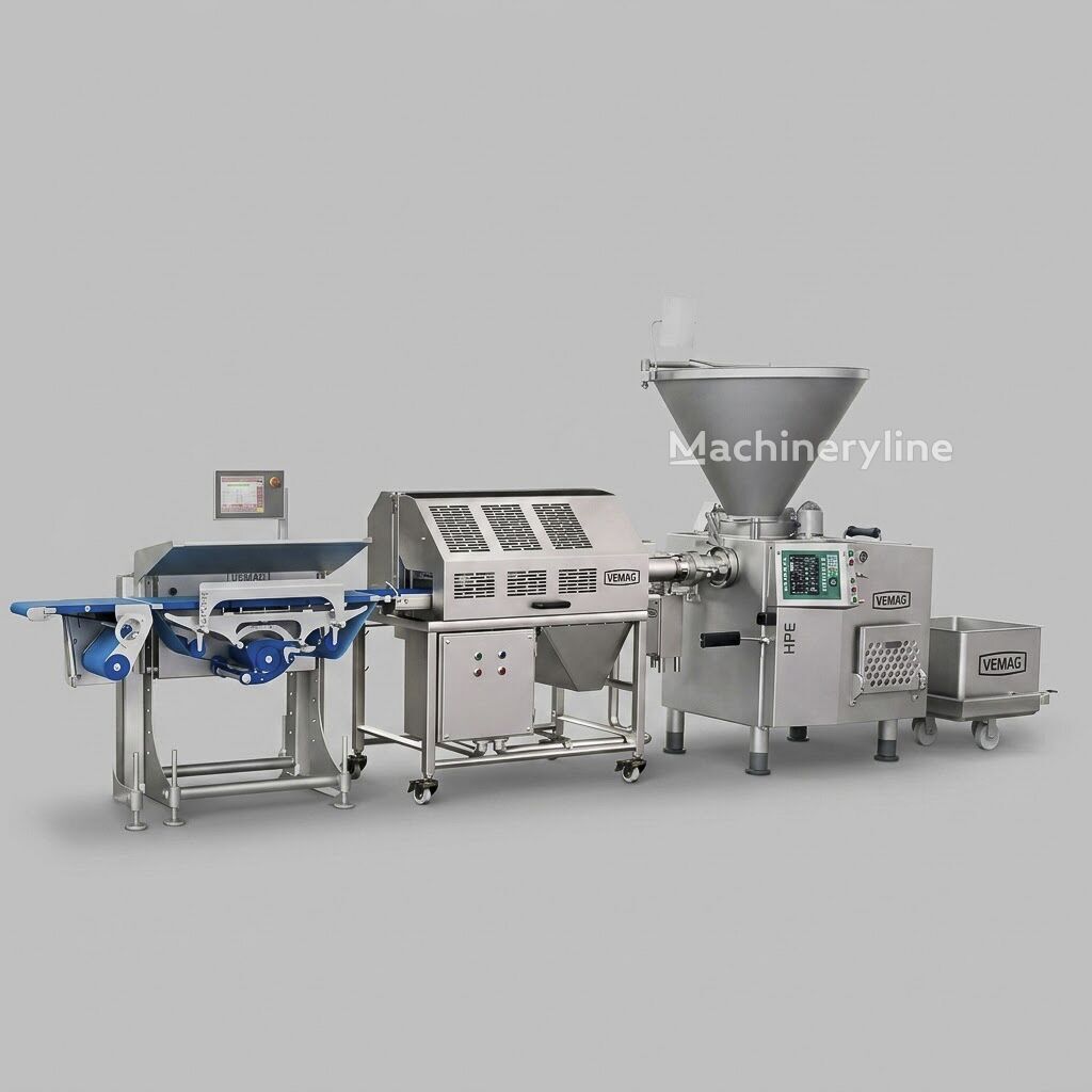 Vemag Burger Forming Line with Dynamic Checkweigher presa za pljeskavice