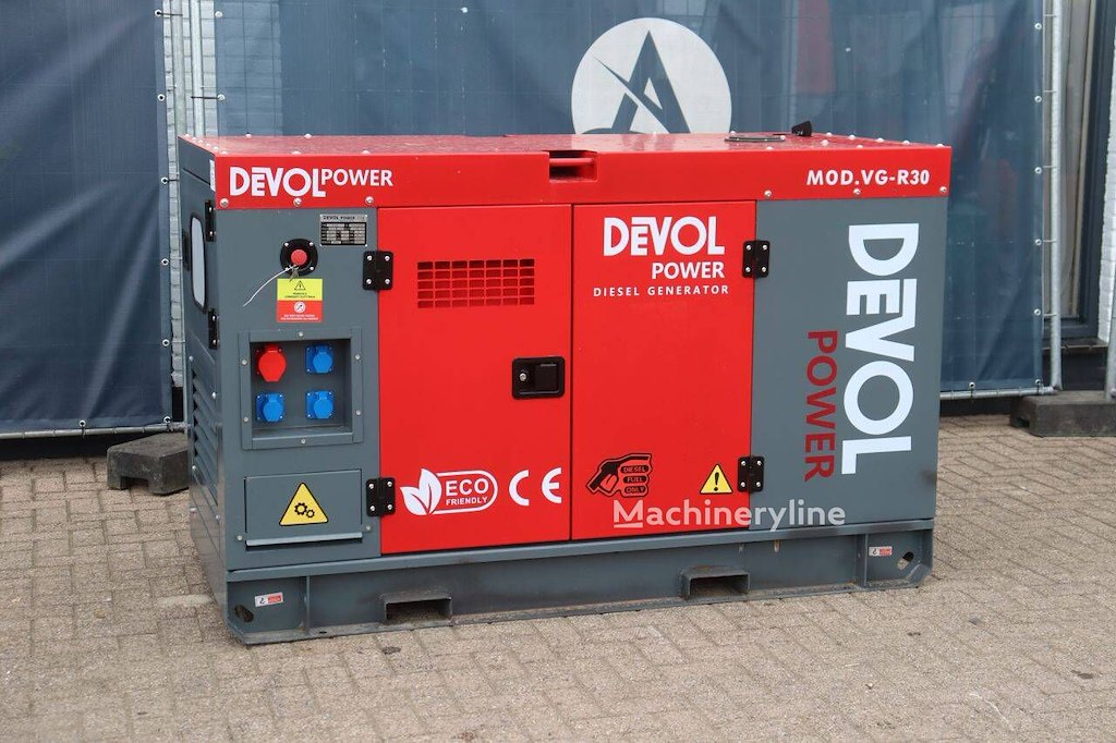 Prodaje se VG Devol Power VG-R30 diesel generator na aukciji