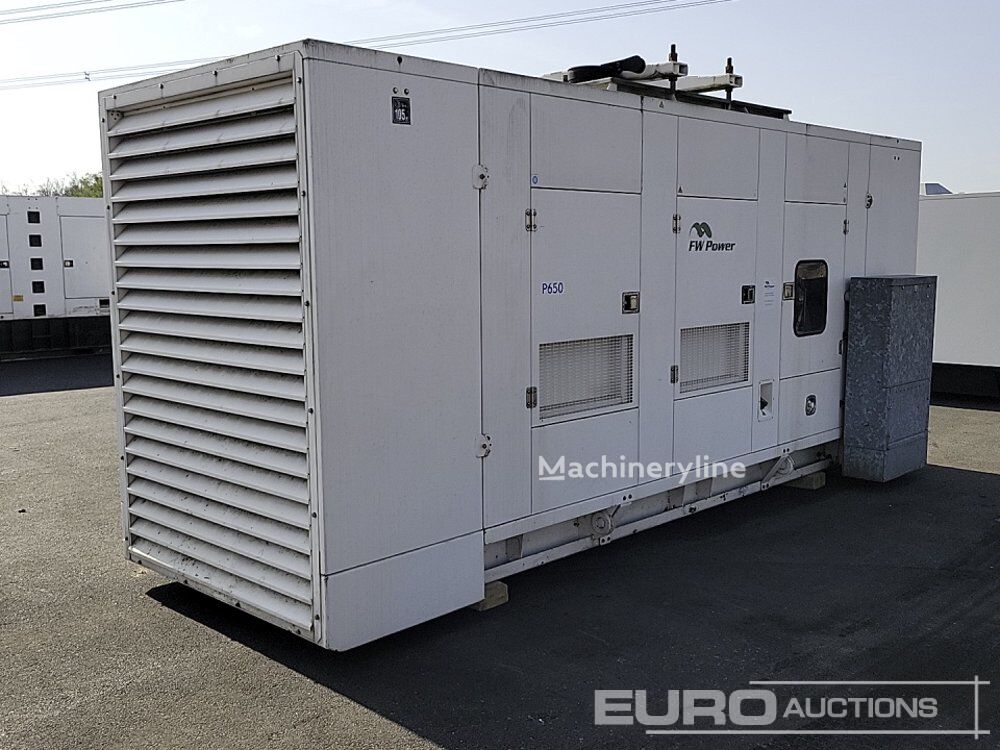 Prodaje se FG Wilson P650 drugi generator na aukciji