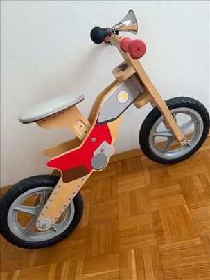 Prodajem drveni bicikl