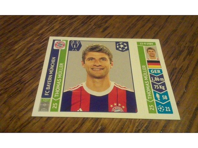 Champions league 2014/2015 sličica broj 353
