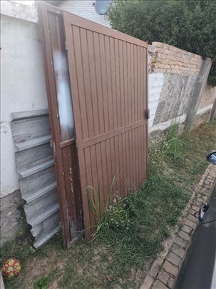 Dvokrilna garazna vrata 190x480