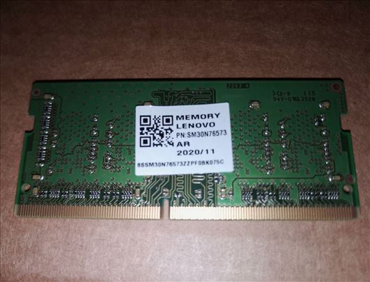 Lenovo sodimm DDR4 4gb 3200