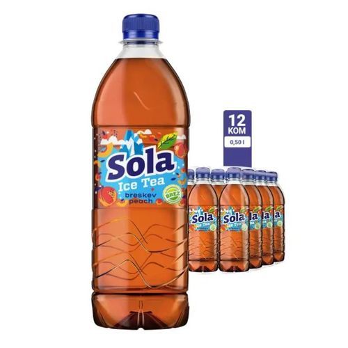 Sola ledeni čaj breskva 0.5l 12kom XXL