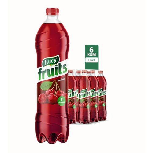 Juicy Fruits Trešnja 1,5l, 6kom XXL