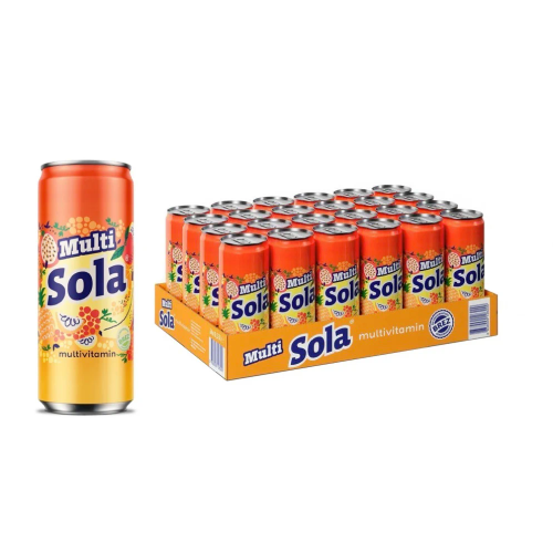 Sola multivitamin 0.33l limenka, 24 kom XXL