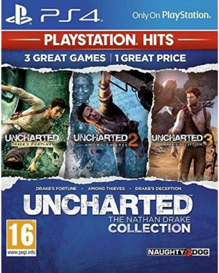 PS4 UNCHARTED - THE NATHAN DRAKE COLLECTION - KORIŠĆENO