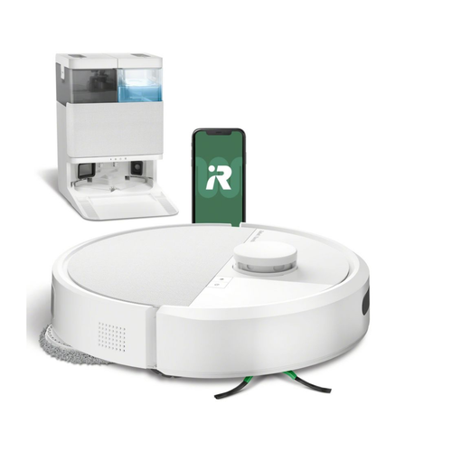 iRobot Roomba Plus Combo 405+AutoWash White, Robot usisivač i brisač