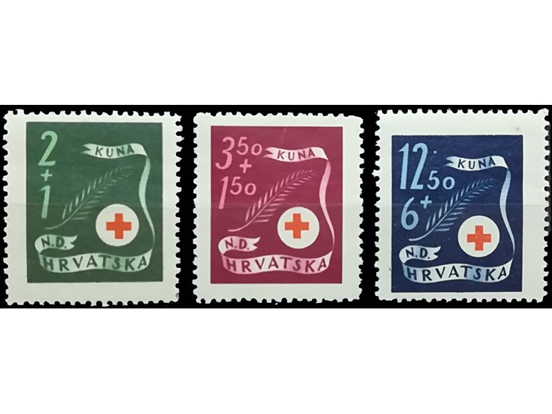 NDH 1944 CRVENI KRST