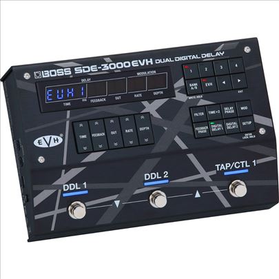 Boss SDE-3000EVH Dual Digital Delay / novo