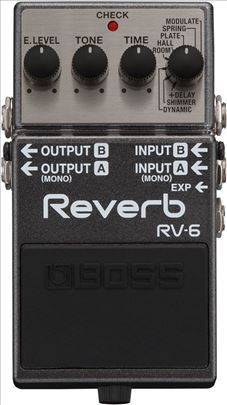 Boss RV-6 Reverb pedala / novo