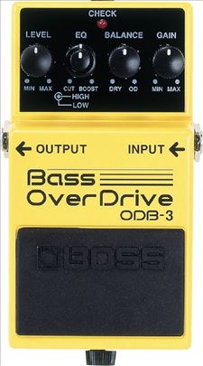 Boss ODB-3 Bass Overdrive pedala / novo