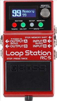 Boss RC-5 Loop Station pedala / novo
