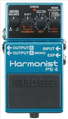Boss PS-6 Harmony Shifter pedala / novo