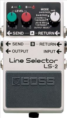 Boss LS-2 Line Selector pedala / novo