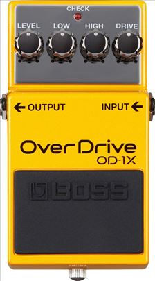 Boss OD-1X Overdrive pedala / novo