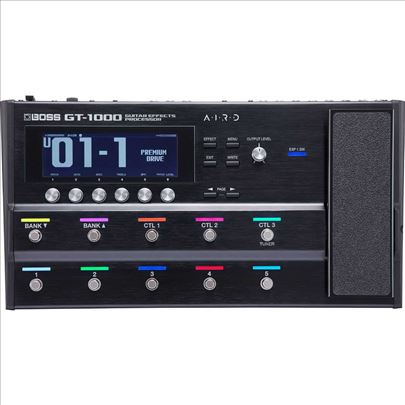 Boss GT-1000 Guitar Effects processor / novo