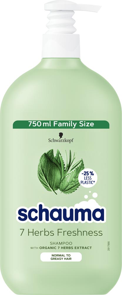 SCHAUMA SAMPON 750ML 7 HERBS