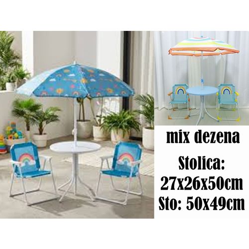 Dečiji sto i stolice za baštu set 6239,24-1269,21-OF5 #1