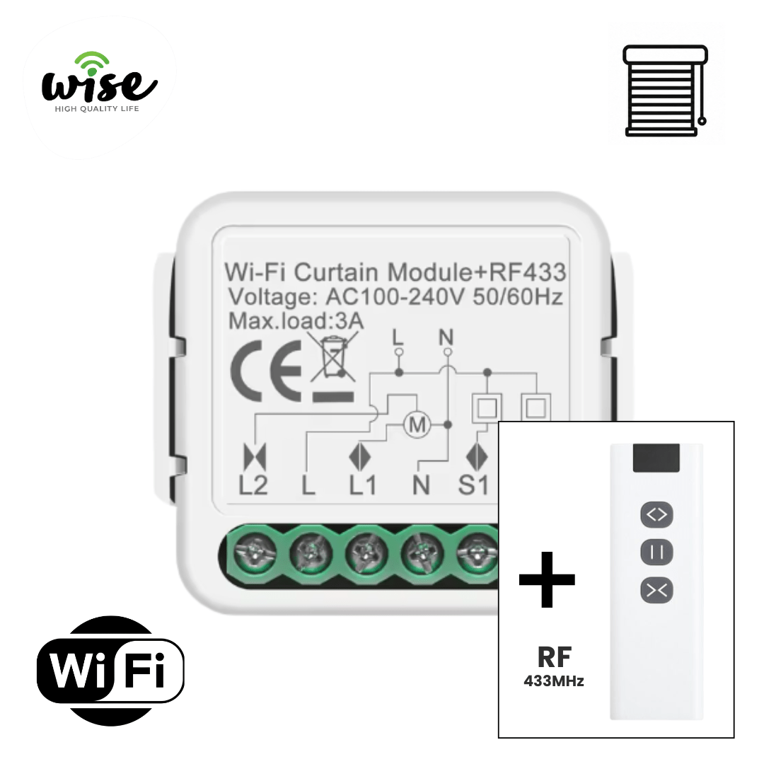Wise pametni modul za roletne RF sa daljinskim